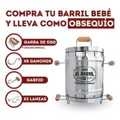 ASADORES EL BARRIL | falabella.com