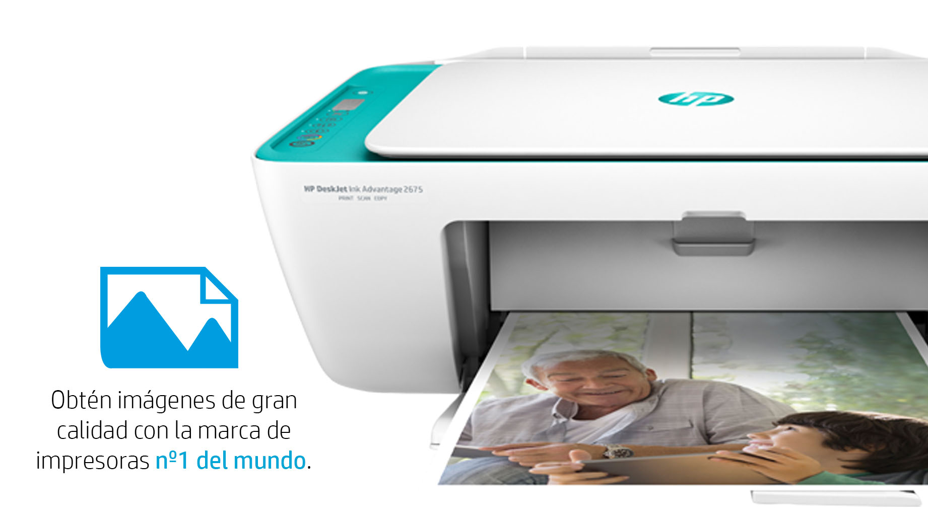Impresora Multifuncional Deskjet Ink Advantage 2675 HP | falabella.com