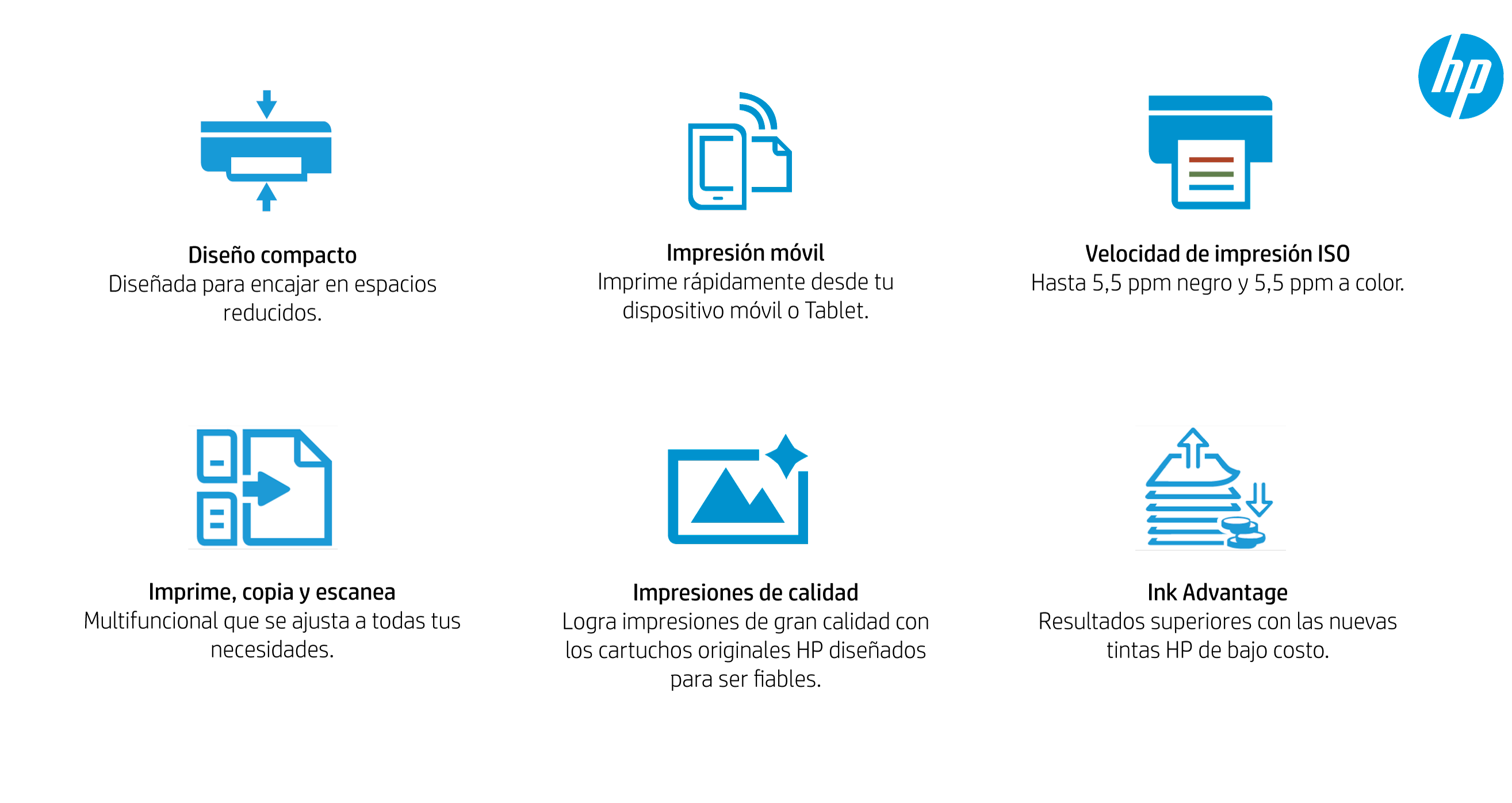 Impresora Multifuncional Deskjet Ink Advantage 2675 HP | falabella.com